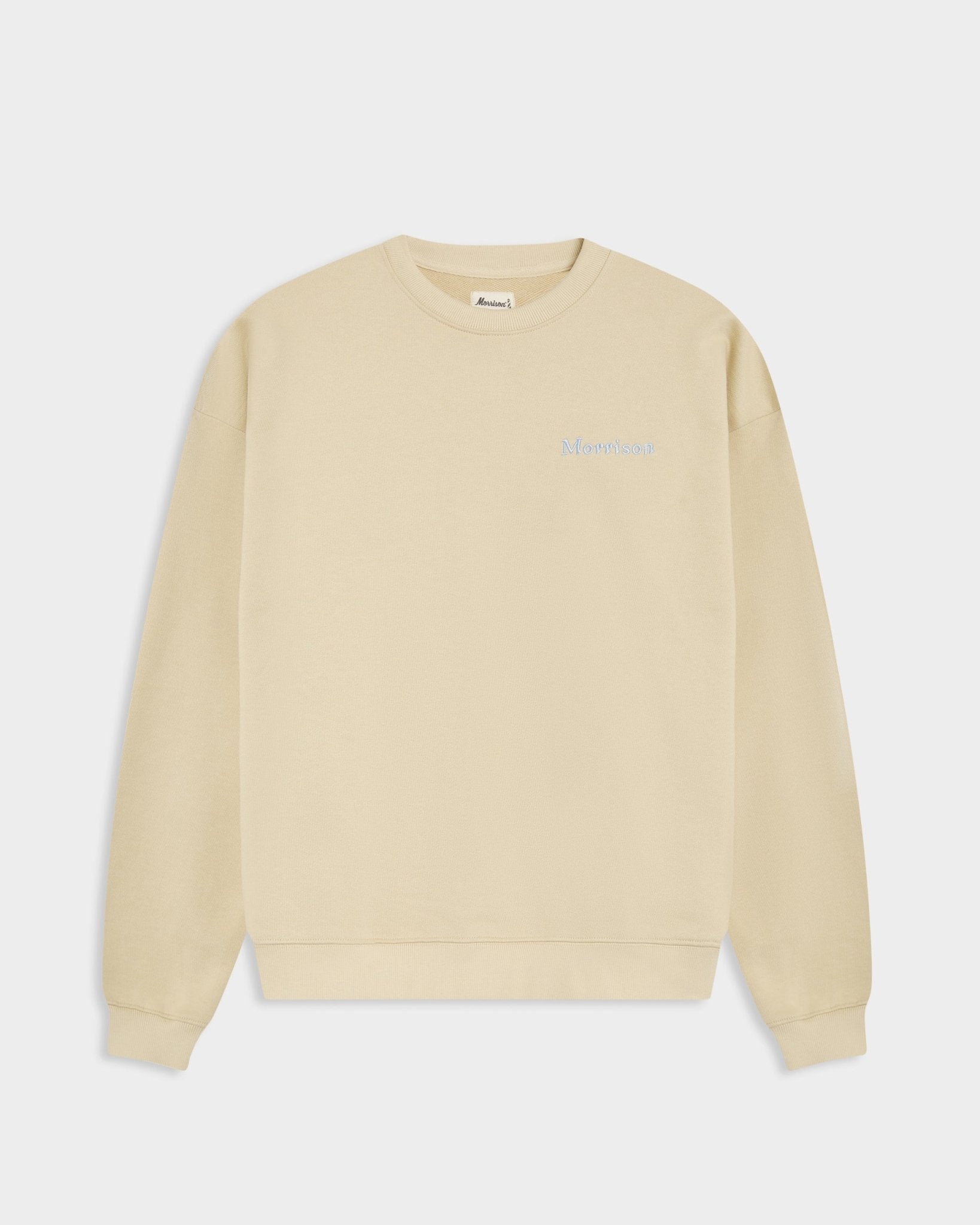 Branded Cream Crewneck – Morrison Shoes