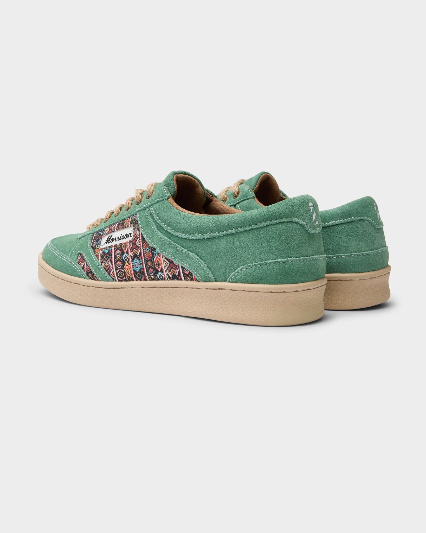 Maya | Mint Green Split Leather Slippers | Morrison – Morrison Shoes