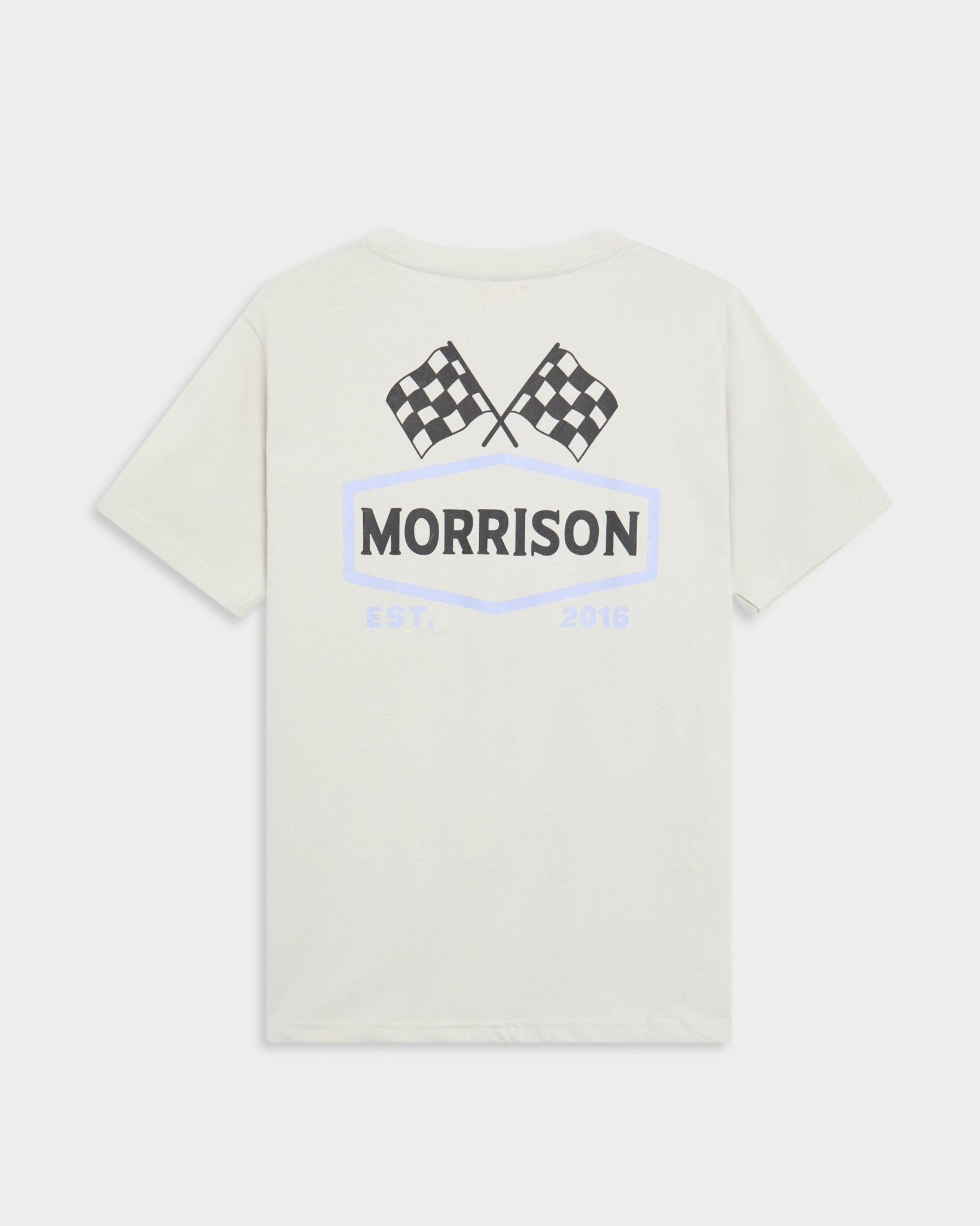 Race flag Tee | Camisetas Blanco | Morrison – Morrison Shoes
